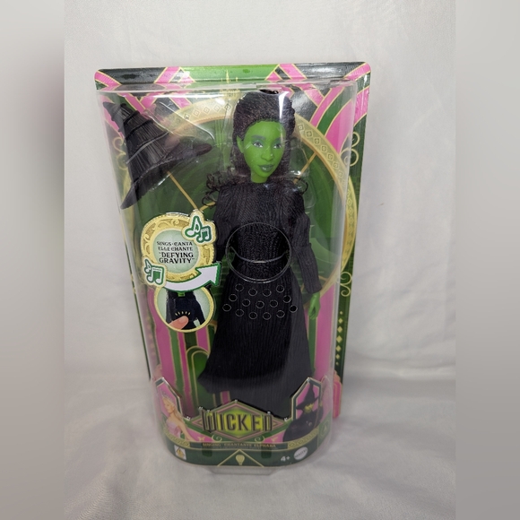 Mattel | Toys | Mattel Wicked Movie Singing Elphaba Doll Url Misprint ...